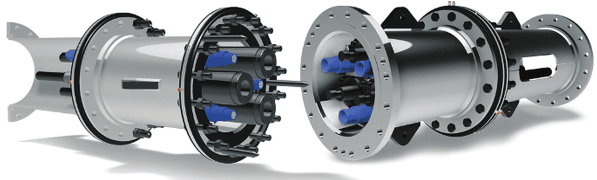 Hydro Group underwater connections: solutions for MRE - Wenex Equipements