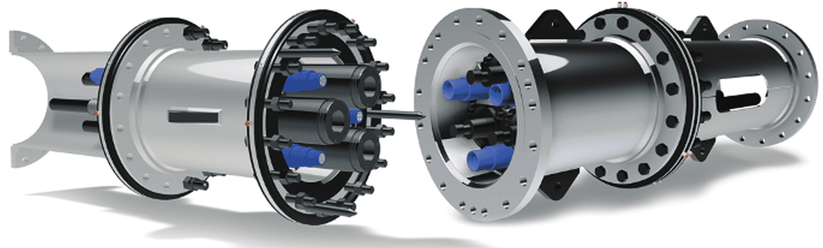 Hydro Group underwater connections: solutions for MRE - Wenex Equipements